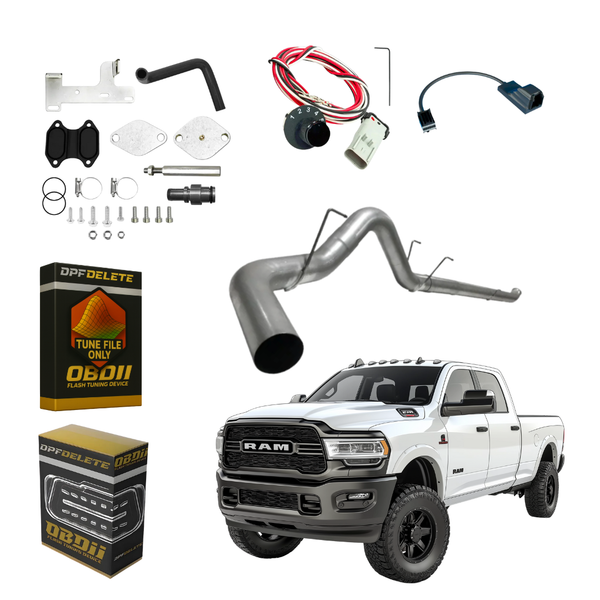 2021 Ram 2500/3500 6.7L Cummins Delete Kit | EGR/DPF/DEF Removal - DPF ...